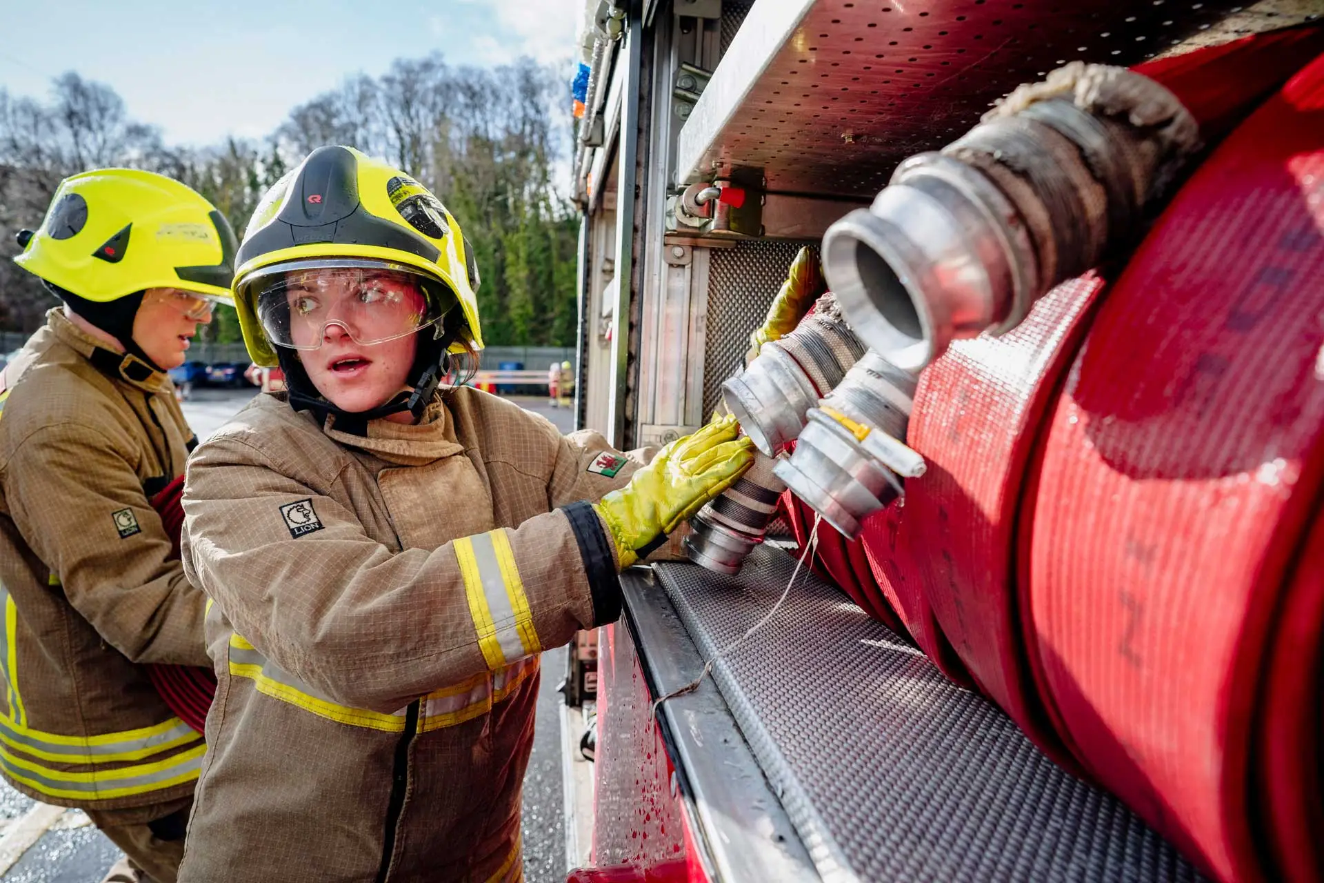 Criw Gorsaf Dân Llanfyllin yn Cefnogi Sioe Llanfyllin