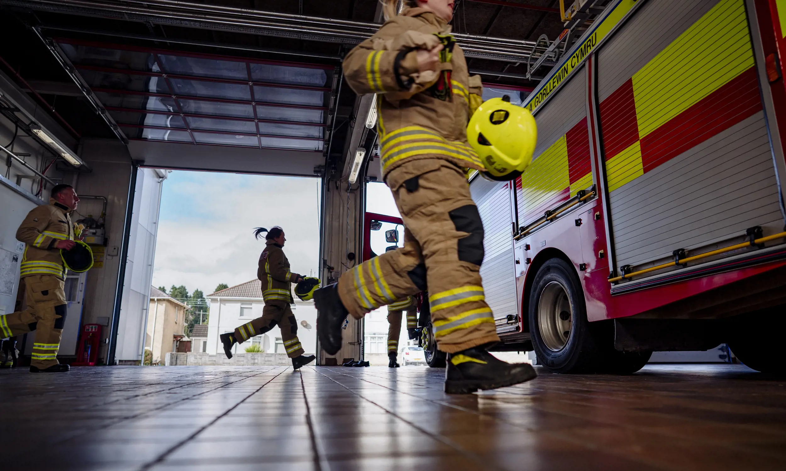 Criw Gorsaf Dân Llanfyllin yn Cefnogi Sioe Llanfyllin
